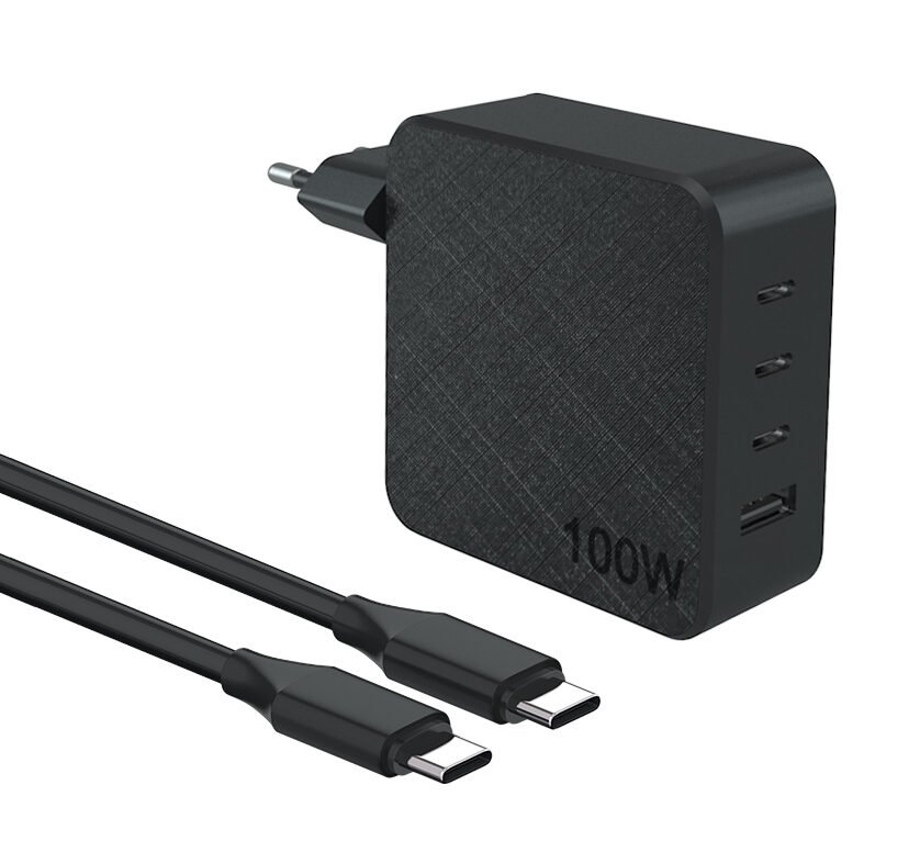 100W GaN USB C - 4 Ports Wall Charger - IETCHARGER - China Leading ...