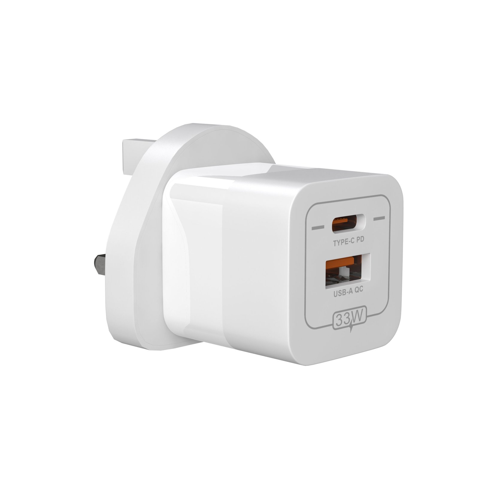 Type-C and USB-A 33W 2-Port Wall Charger - IETCHARGER - China Leading ...